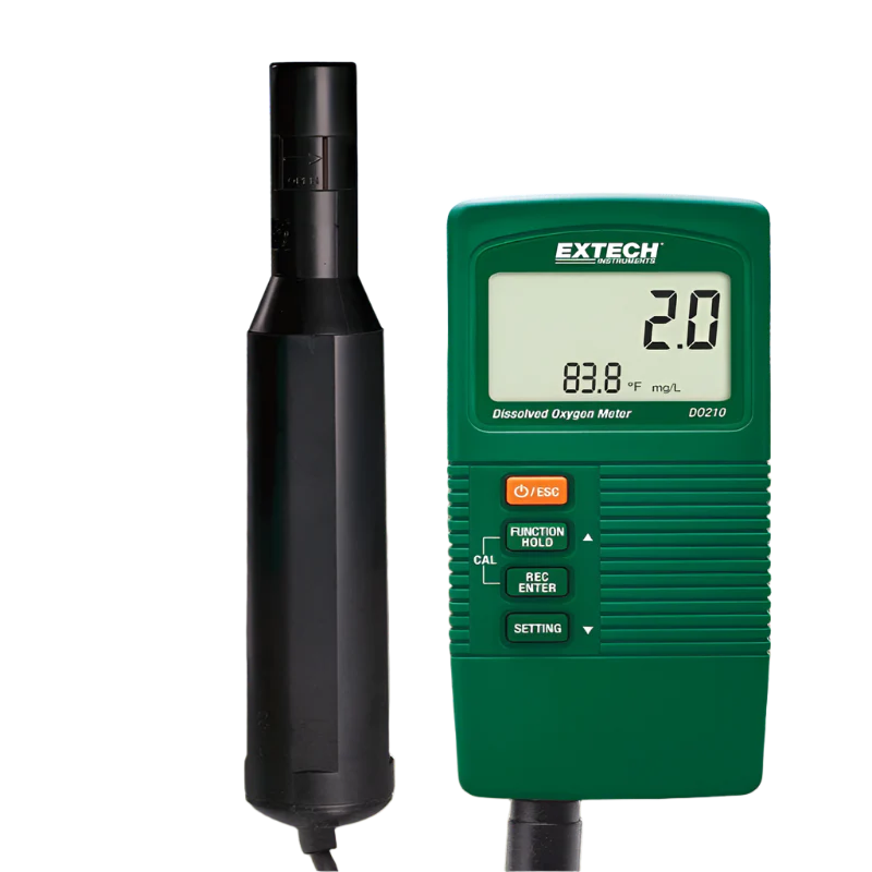 Extech DO210 Compact Dissolved Oxygen and Temperature Meter — My Clean ...