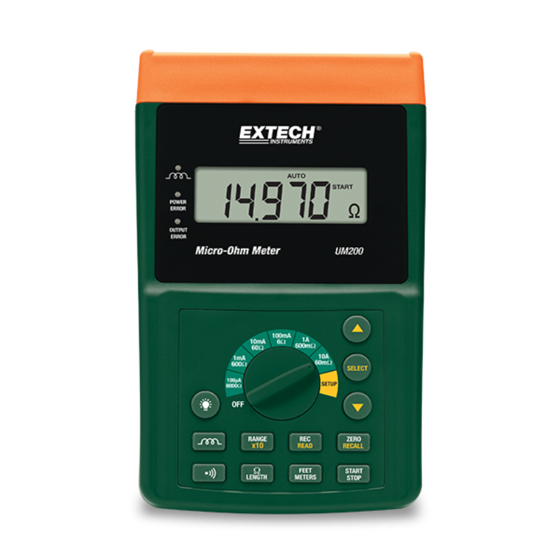 Extech UM200 Precision Micro-Ohm Meter with NIST Calibration — My Clean ...